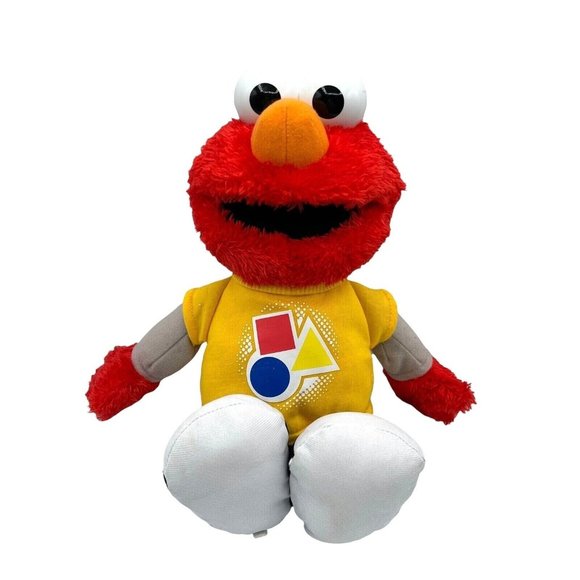 Hasbro | Toys | Hasbro Sesame Street Elmo Talking Singing Shapes Colors ...